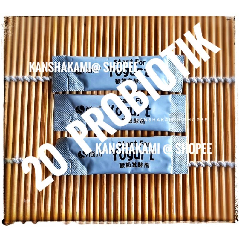 Jual STARTER YOGURT / BIBIT YOGURT 20 PROBIOTIK YOGURT STARTER KELAS ...