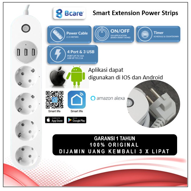 Jual Extension Power Strip - Bardi | Shopee Indonesia
