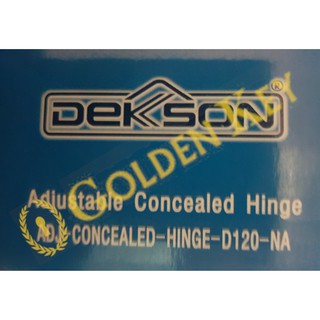 Jual Engsel Pintu Tanam Dekson Dekkson D 120 Concealed Hinge ES CONC ...