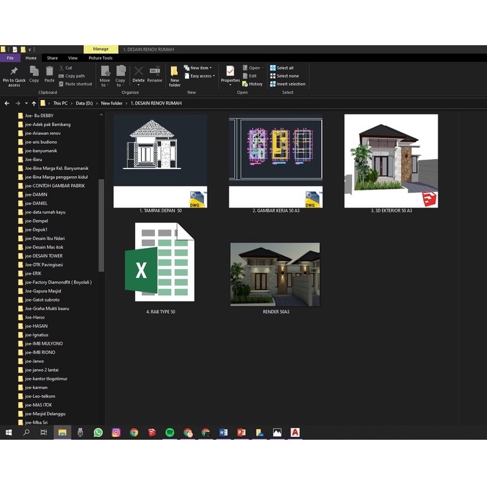 Jual KUMPULAN GAMBAR KERJA AUTOCAD | Shopee Indonesia
