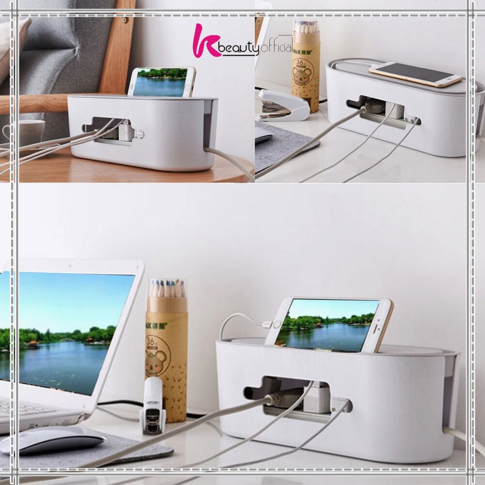 Jual KB-C107 Kotak Organizer Kabel Rumah Box Plastik Pengaman Stop ...