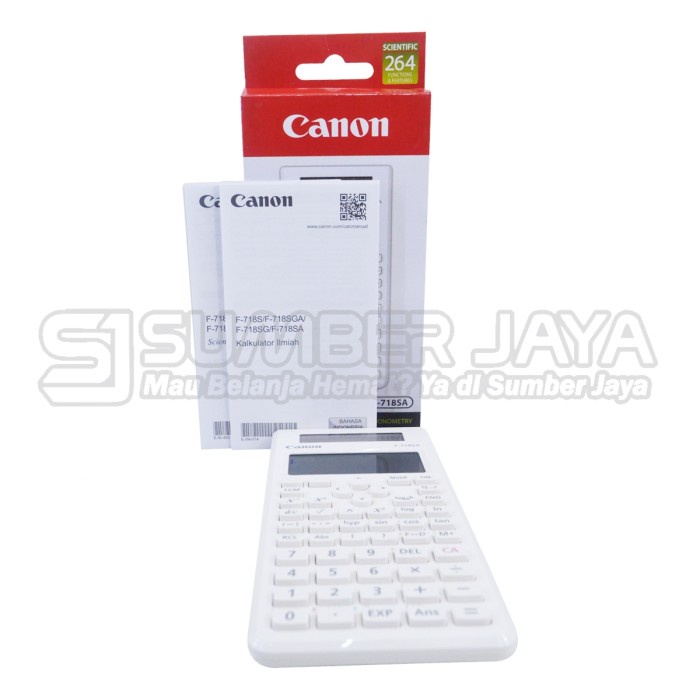Jual KALKULATOR CANON F-718SA Scientific calculator F 718 SA Indonesia ...