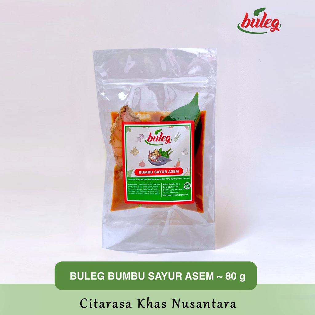 Jual Buleg Bumbu Sayur Asem - Pack 80 g | Shopee Indonesia