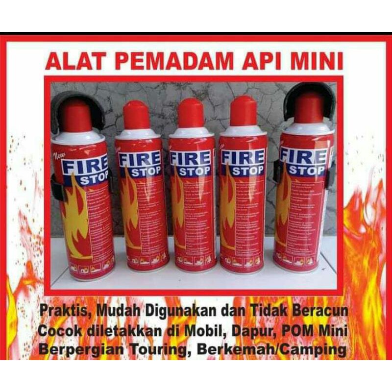 Jual Alat Pemadam Api/Kebakaran Mini Fire Stop Mobil | Shopee Indonesia