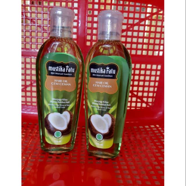 MUSTIKA RATU HAIR OIL CEM CEMAN 175ML | Shopee Indonesia