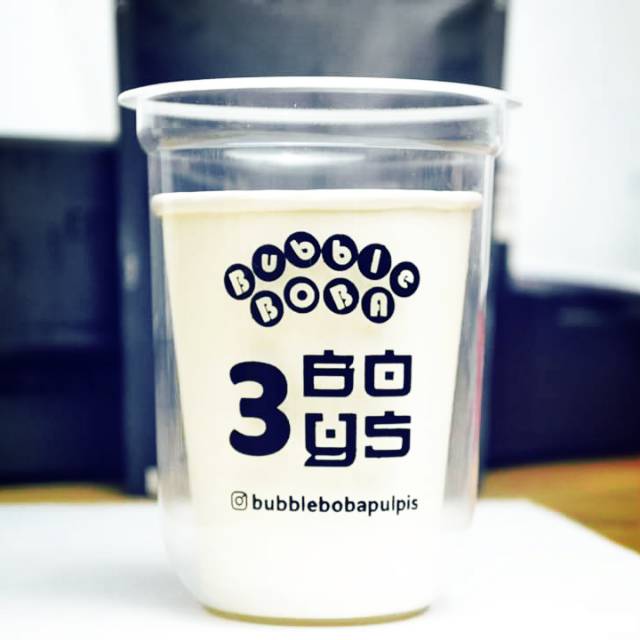 Jual SABLON GELAS CUP PLASTIK OVAL 14OZ 16OZ TEBAL 7 GRAM 2 WARNA THAI ...