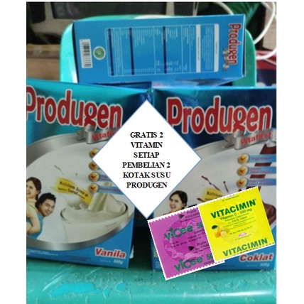 Jual Susu Produgen Rasa Coklat & vanilla (100% Original) Indonesia ...