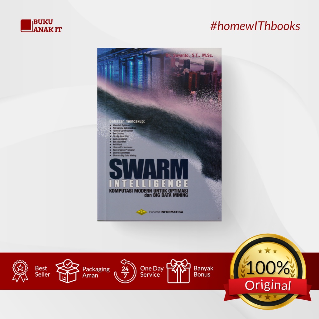 Jual BUKU SWARM INTELLIGENCE KOMPUTASI MODERN UNTUK OPTIMASI DAN BIG ... Jual BUKU SWARM INTELLIGENCE KOMPUTASI MODERN UNTUK OPTIMASI DAN BIG ...