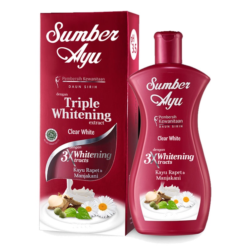 Jual PEMBERSIH KEWANITAAN SUMBER AYU TRIPLE WHITENING 90 ML SABUN SIRIH ...