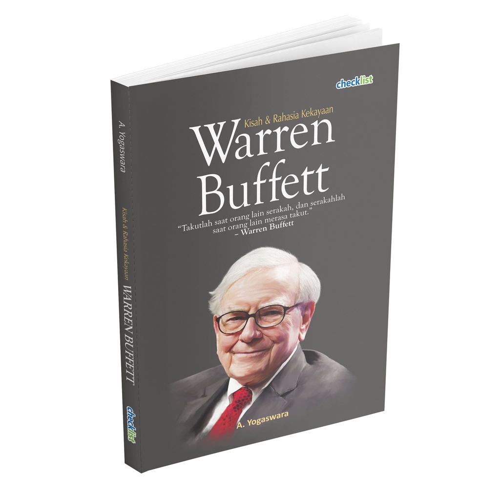Jual Buku Motivasi Biografi Kisah & Rahasia Kekayaan Warren Buffett ...