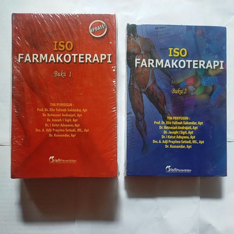 Jual buku ISO FARMAKOTERAPI Buku 1 dan 2 | Shopee Indonesia