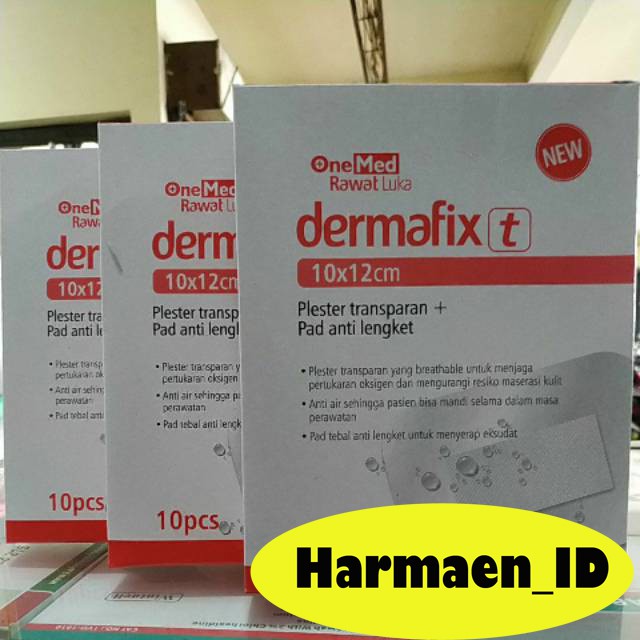 Jual DERMAFIX T ONEMED/ DERMAFIX T PLASTER LUKA ORIGINAL ONEMED UKURAN ...