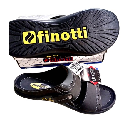 Jual FINOTTI Sandal kulit pria synthetic premium BPZ Finotti Original ...