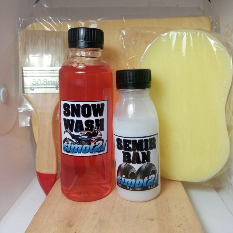 Jual PAKET CUCI MOBIL CUCI MOTOR SABUN SAMPO SEMIR BAN SPON BUSA KANEBO ...