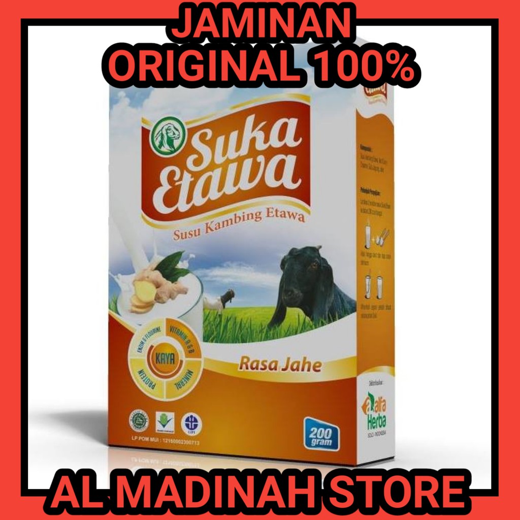 Jual SukaEtawa Jahe Merah / Susu Kambing Etawa Jahe Merah AMH ... Jual SukaEtawa Jahe Merah / Susu Kambing Etawa Jahe Merah AMH ...