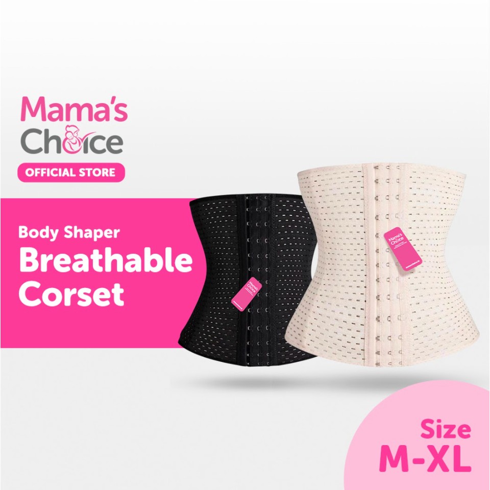 Korset Pelangsing | Mama's Choice Body Shaper Breathable Corset (Stagen ...