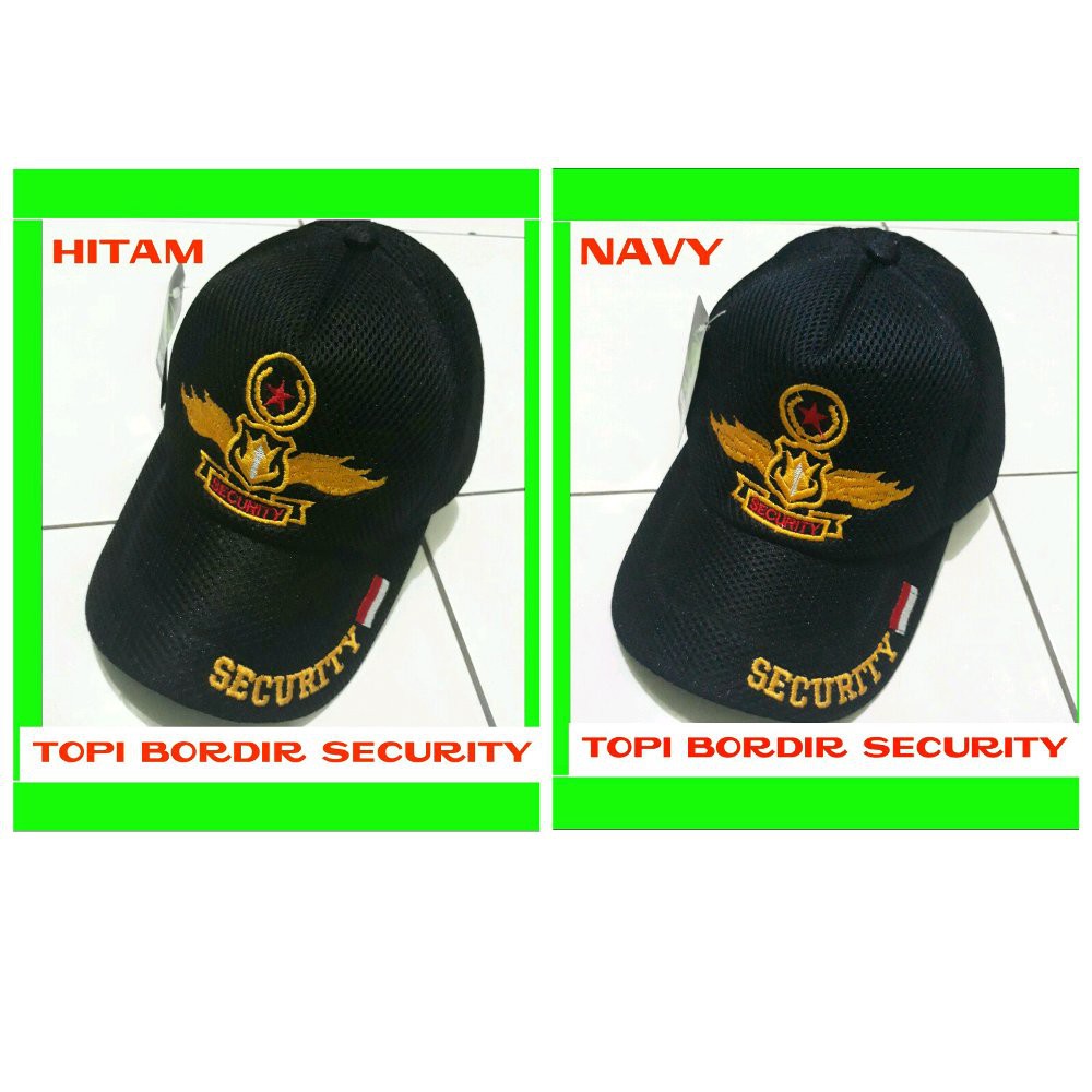 Jual Promo Bulan Ini Topi Security Topi Jaring Jala Security New Sale ...