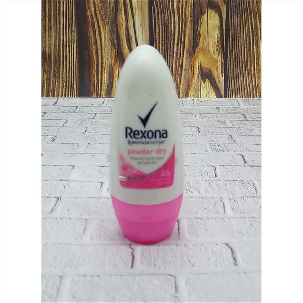 Jual Rexona Women Anti-Perspirant Deodorant Roll On Powder Dry 45Ml | Shopee Indonesia