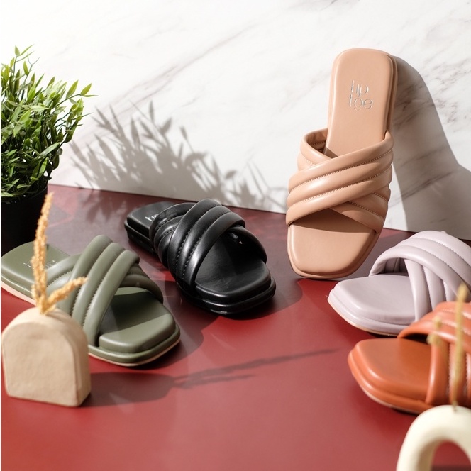 Jual Tiptoe JANE - Woman Flats Sandals | Shopee Indonesia