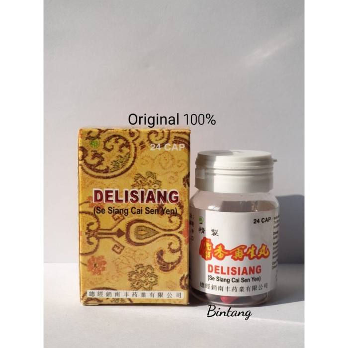 Jual Delisiang refined sieh siang tsaisan pil obat stroke ringan ...