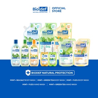 Jual Biodef Natural Protection Mint + Yuzu Hand Wash Botol 250 ml ...