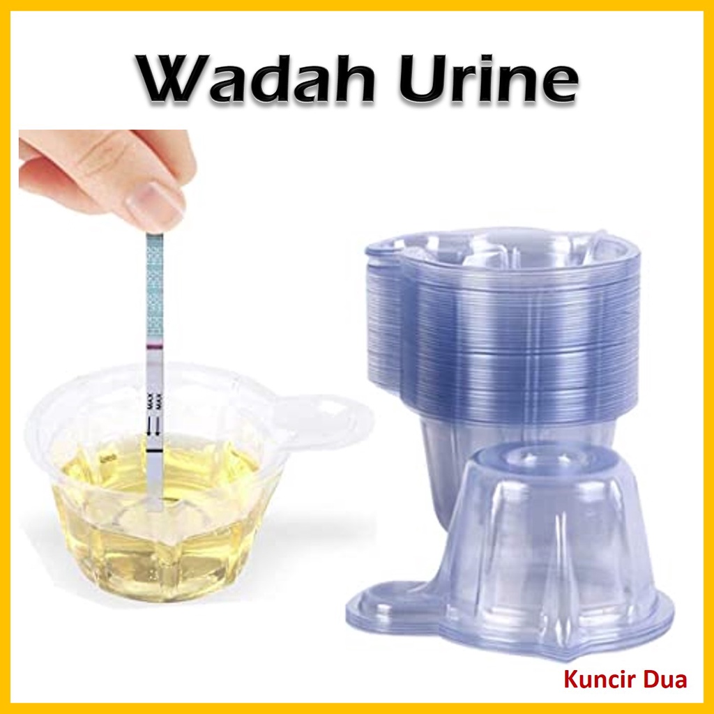 Jual 6 pcs Wadah Urine / 6 pcs Cup Urine Test Pack | Shopee Indonesia