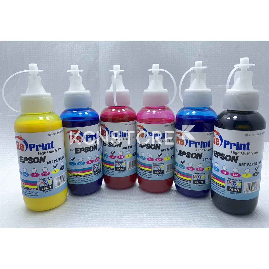 Jual Tinta Art Paper Epson L120 L220 L310 L360 L1300 L1800 L800 100ml ...