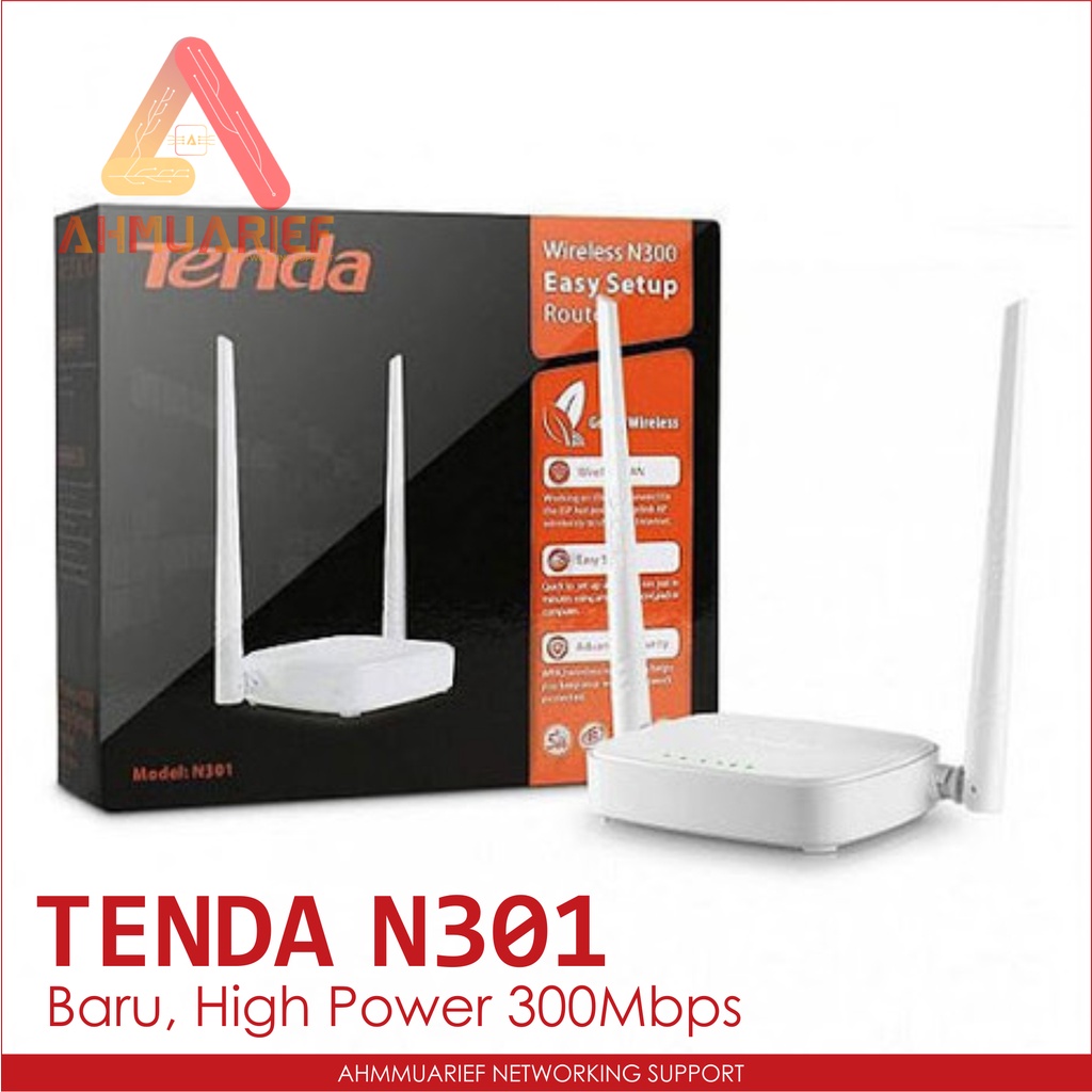 Jual BARU - Tenda N301 Wireless Router Extender Access Point Wifi ...