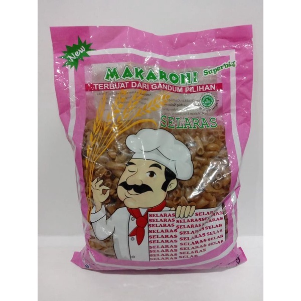 Jual MAKARONI SELARAS SUPER BIG 1 KG | Shopee Indonesia