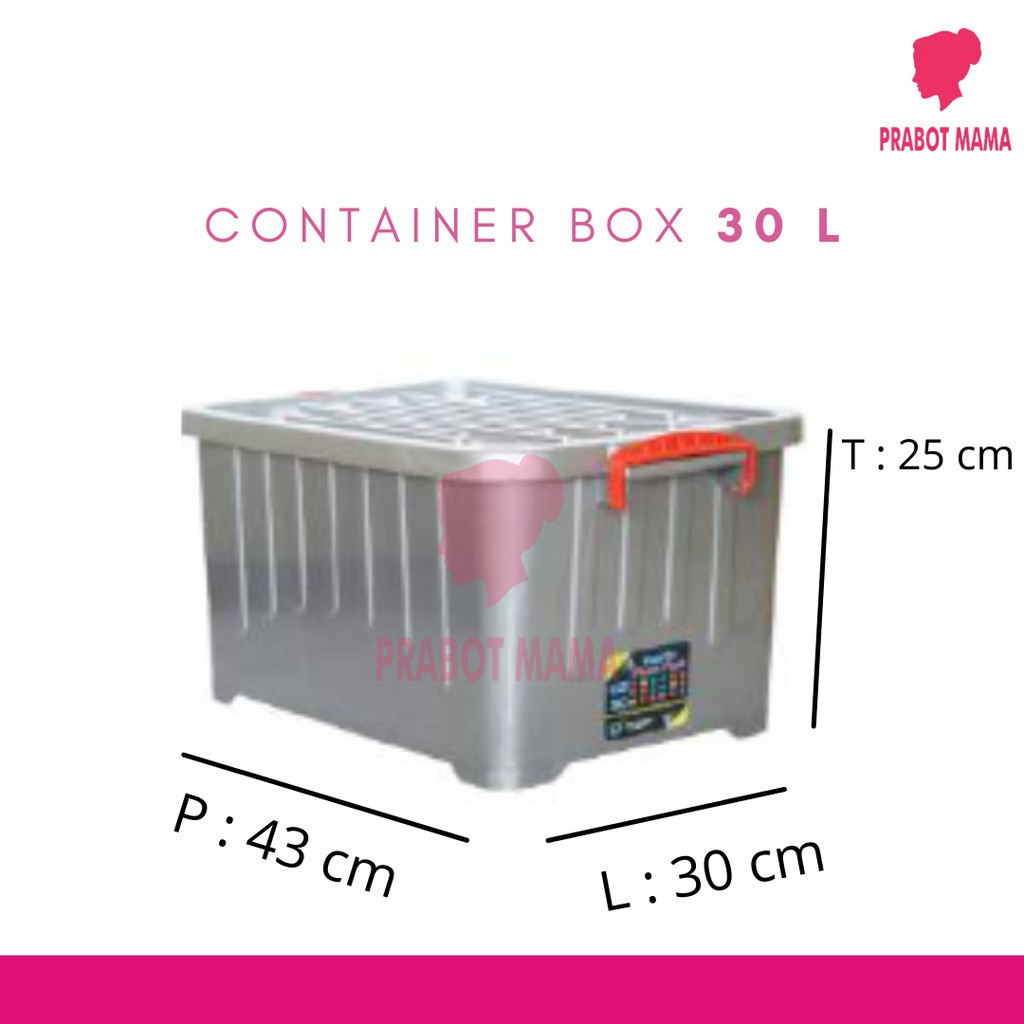 Jual Container Box Silver / Countainer Box / Box Plastik / Container ...