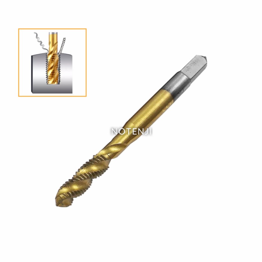 Jual Spiral Tap M3x0.5 Tapping Tool Ulir Drat M3 Pitch 0.5 | Shopee ...