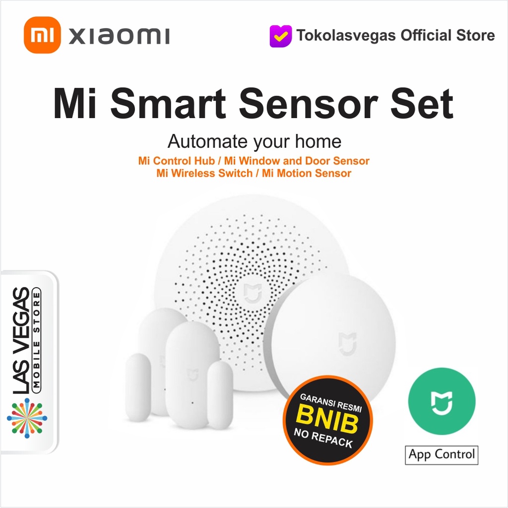 Jual Xiaomi Mi Smart Sensor Set - 4in1 Set - Home Smart Sensor Garansi Resmi | Shopee Indonesia
