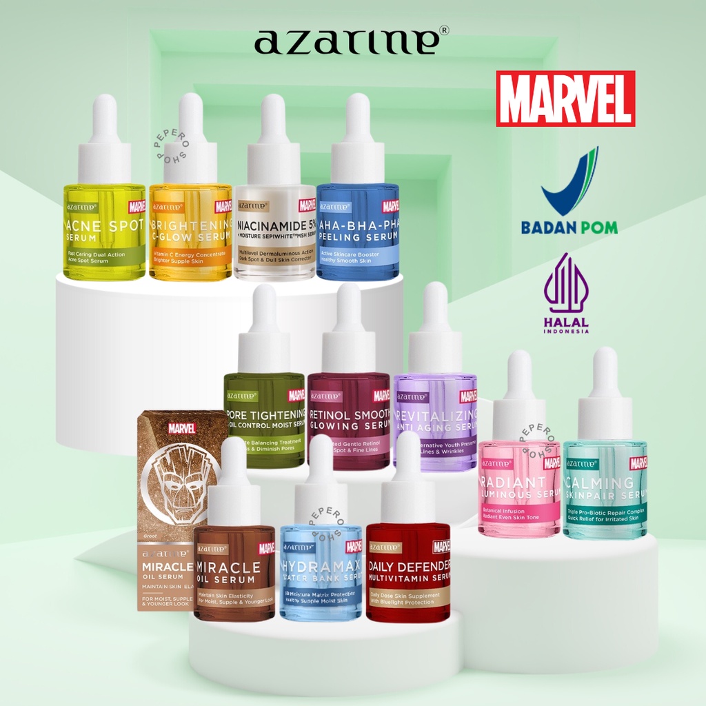 Jual AZARINE Superhero Serum Marvel Edition Series 20ml - Retinol ...