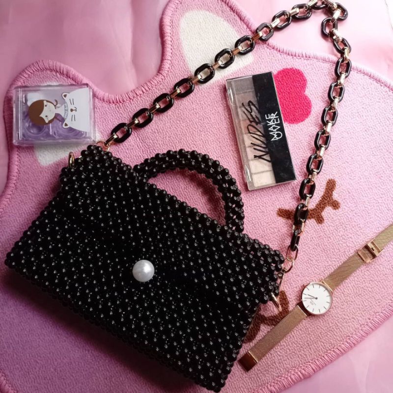 Jual TAS MOTE/TAS MANIK/TAS MUTIARA/TAS UNIK/CANTIK/TAS KOREA/TAS ...