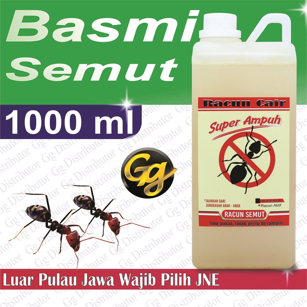 Jual RACUN SEMUT PEMBASMI SEMUT OBAT SEMUT PALING MANJUR 1000ML ...