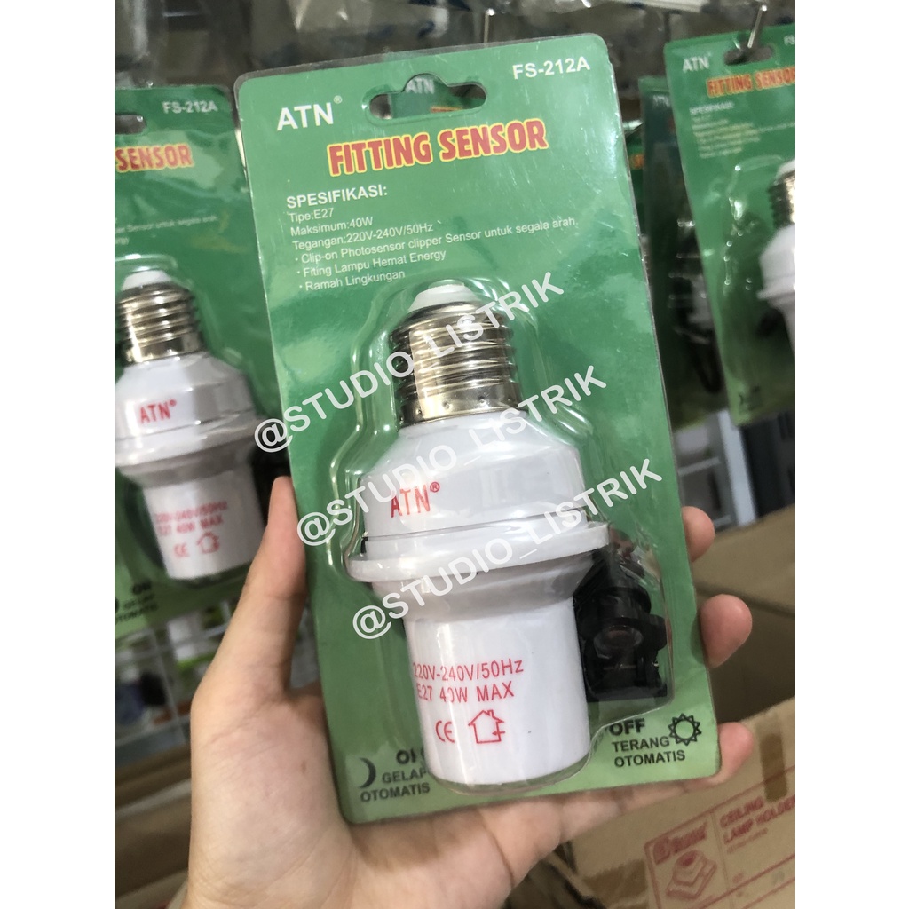Jual Fitting sensor ATN / Fitting lampu sensor cahaya / Fitting lampu ... Jual Fitting sensor ATN / Fitting lampu sensor cahaya / Fitting lampu ...