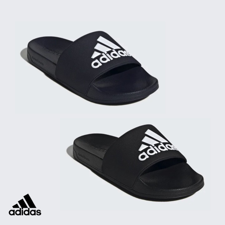Jual Sandal Slide - ADIDAS Adilette Shower - Navy/Black [GZ3779 ...