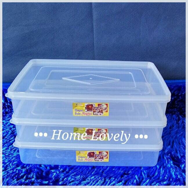Jual Kotak Donat Nagoya Kecil / Toples / Tempat kue donat untuk 6pc ...