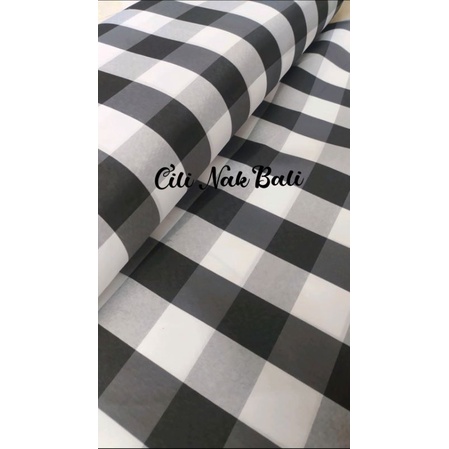 Jual Kain Poleng Bali Catur Kotak 1,4meter | Shopee Indonesia