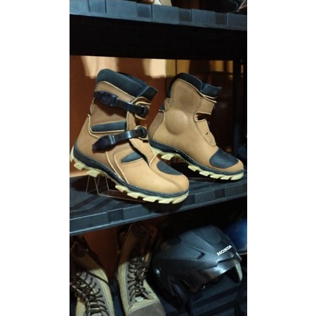 Jual SEPATU TRAIL ADVENTURE KULIT ASLI PENDEK | Shopee Indonesia