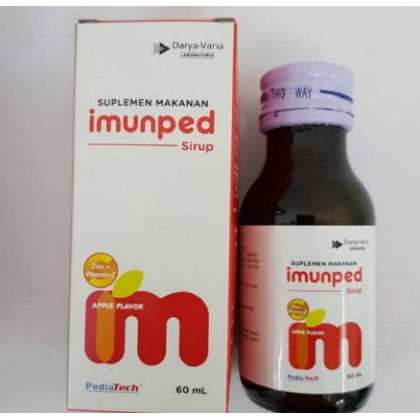 Jual IMUNPED SIRUP 60 ML imun ped 60ml | Shopee Indonesia