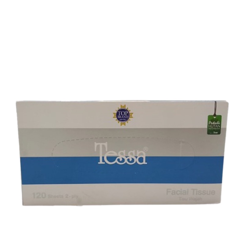 Jual Tessa Tissue Wajah Facial 120 sheets x 2 ply | Shopee Indonesia