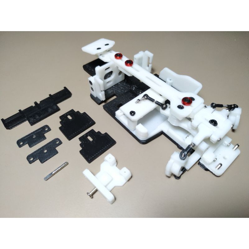 Jual Conversion RWD Adjustable Chassis Wltoys K969 K989 1/28 3D Printed ...