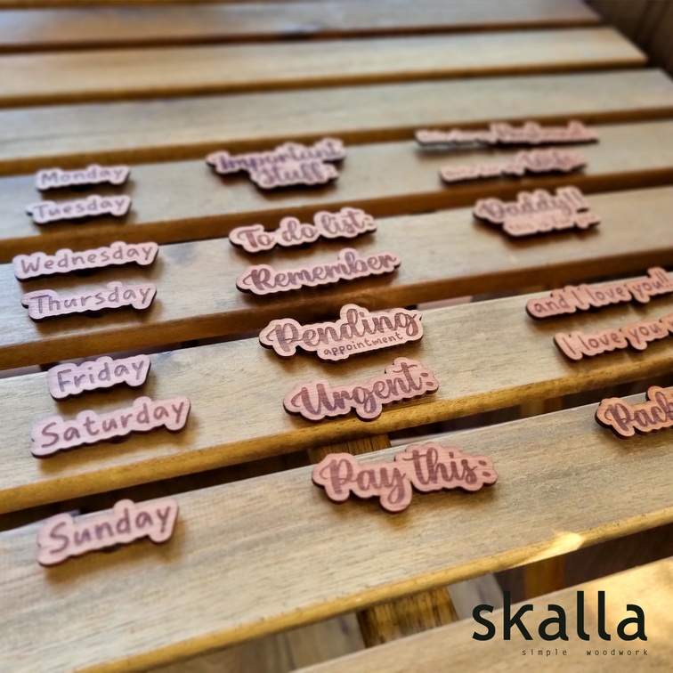 Jual magnet kulkas kayu tempelan kulkas kayu wooden fridge magnet ...