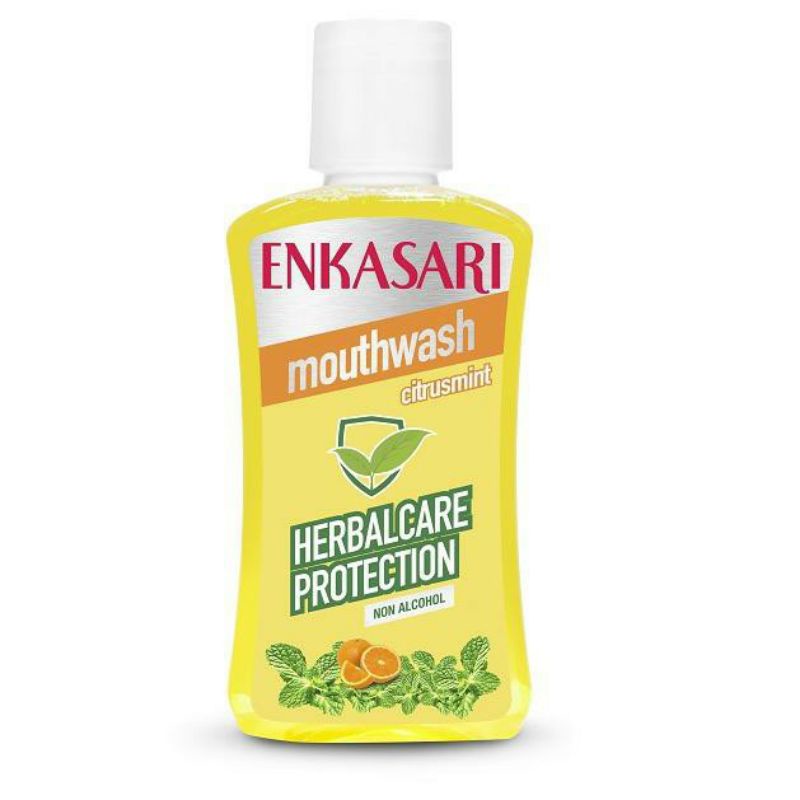 Jual Enkasari Mouthwash Citrusmint 250 ml | Shopee Indonesia
