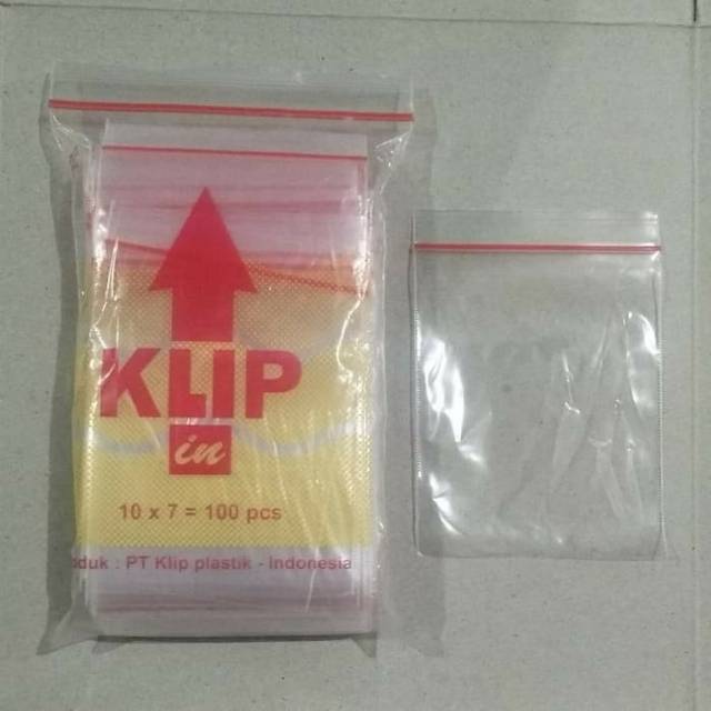 Jual Plastik Klip / Plastik Obat ukuran 7x10cm | Shopee Indonesia