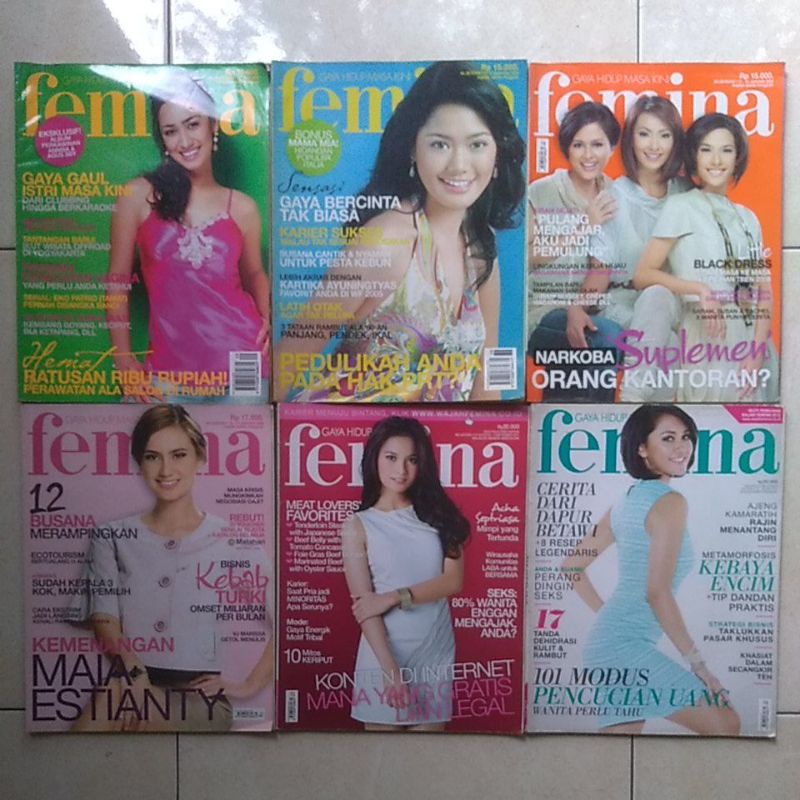Jual Majalah Femina | Shopee Indonesia