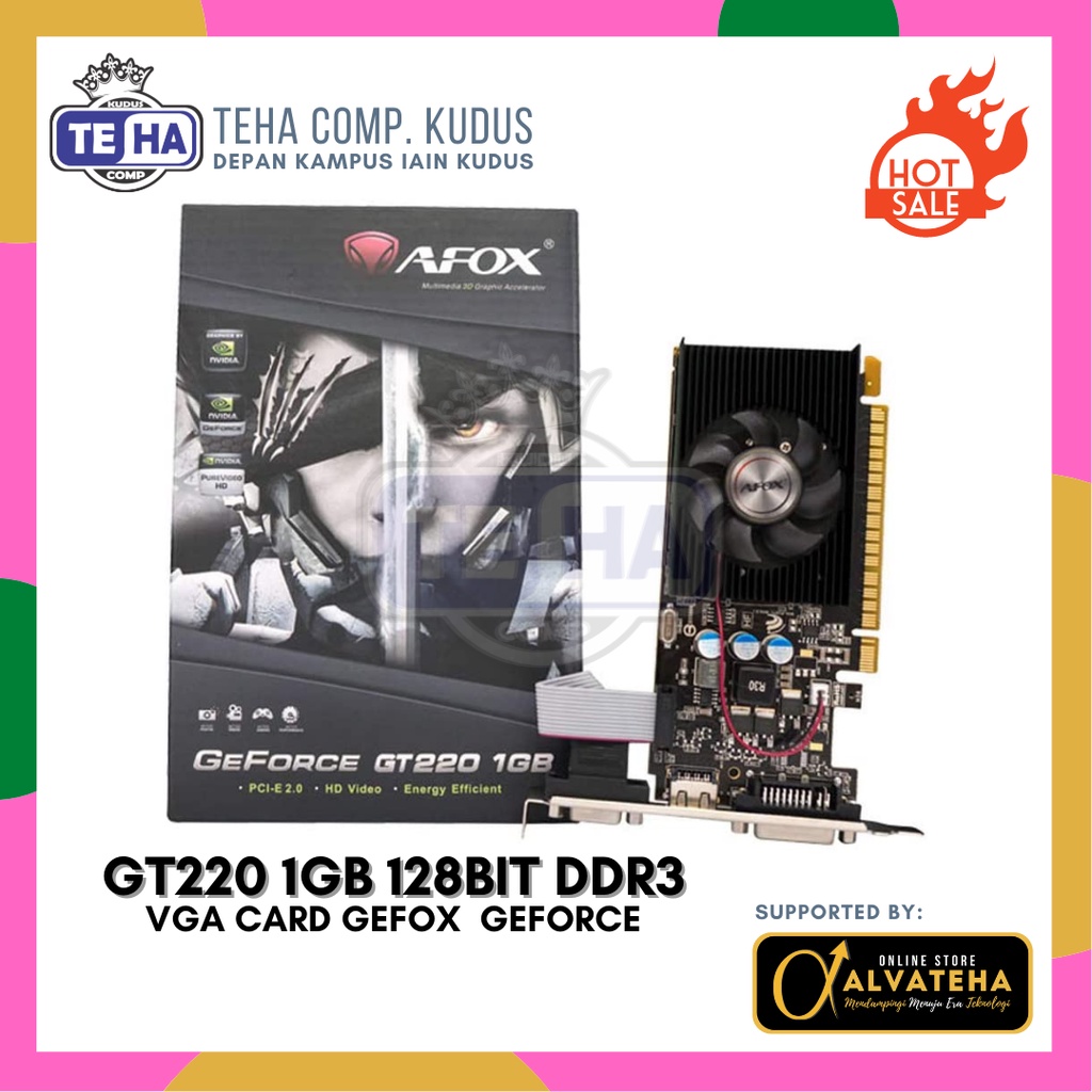 Jual Vga Card GT220 1GB 128Bit DDR3 Nvidia Geforce VGA GT 220 VGA ...
