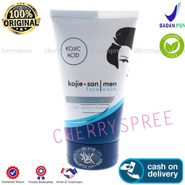 Kojie san Men Face Wash Lightening Kojiesan Man Sabun Kojie San Pria ...