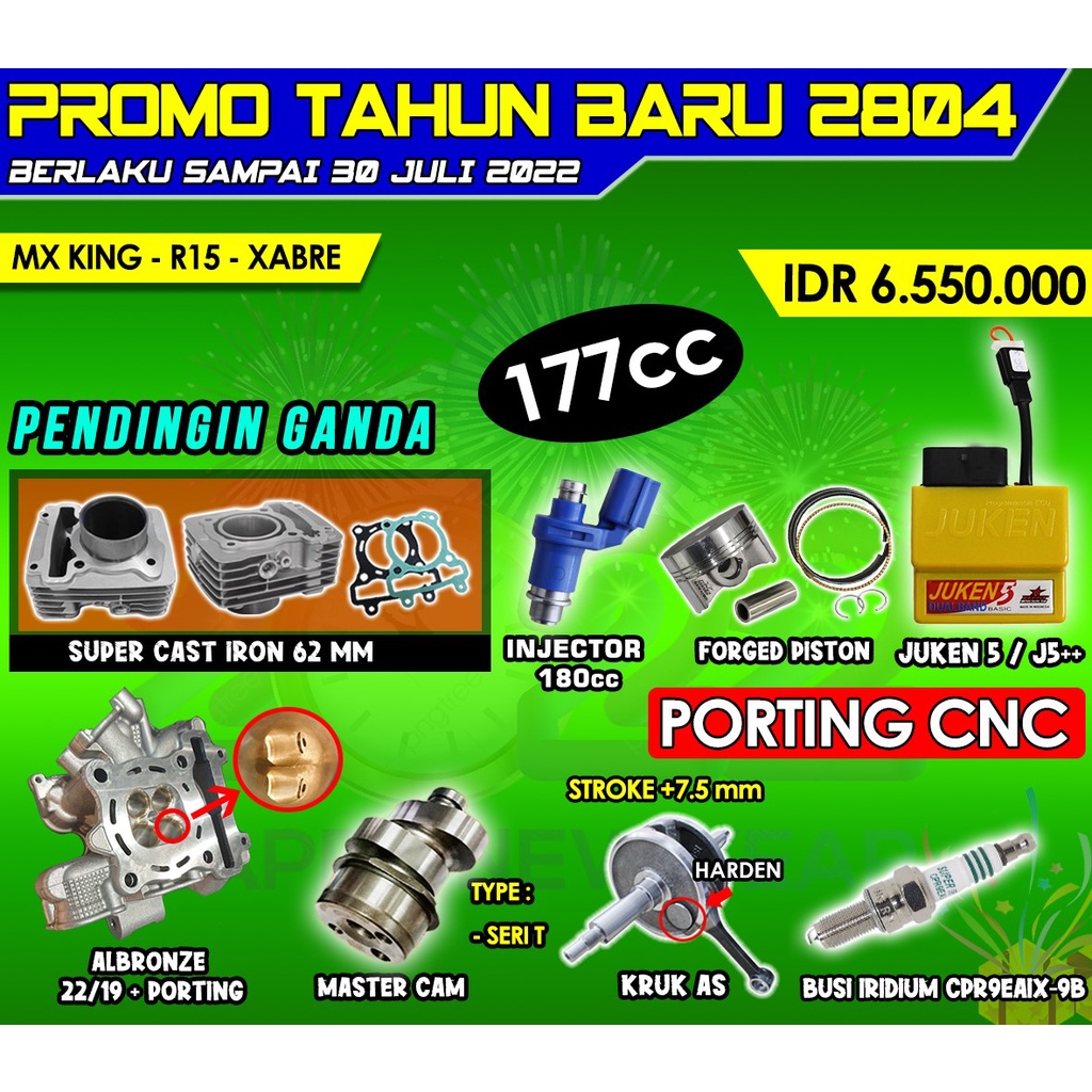 Jual BRT 2804 - BLOK + INJECTOR + PISTON + JUKEN + HEAD + CAM + KRUK ...